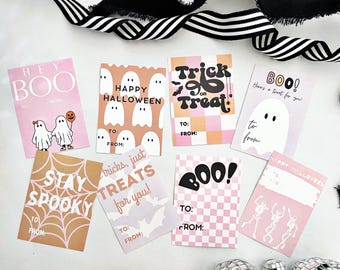Halloween Printable Boo Tags, Halloween Gift Tags, You've Been Booed ...