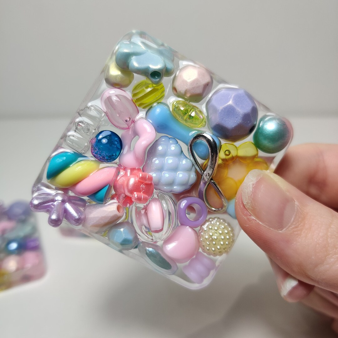 Classic Tactitouch Square Handmade Subtle Soothing Tactile Fidget - Etsy