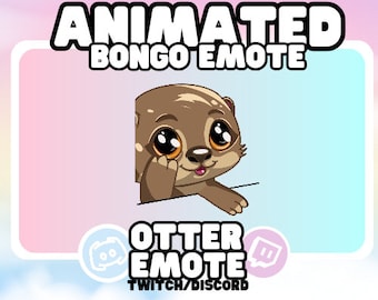 ANIMATED Twitch Emote / Cute Dog Bongo Emote (1 Animated Emote) / Rave ...