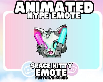 ANIMATED Twitch Emote / Cute Panda Hype Emote (1 Animated Emote) / Rave ...