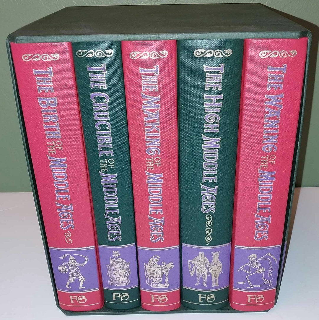 Story of the Middle Ages Folio Society 5 Volumes 2nd Printing 1999 - Etsy