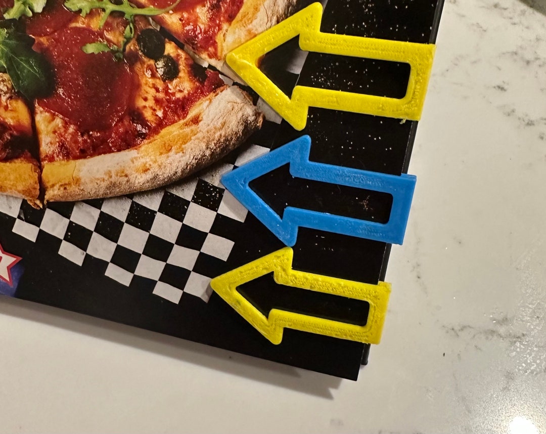 Arrow Bookmarks pack of 6 3D Printed PLA Filament - Etsy