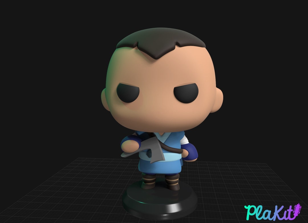 Toy Sokka From Avatar Last Airbender 3D Printed - Etsy