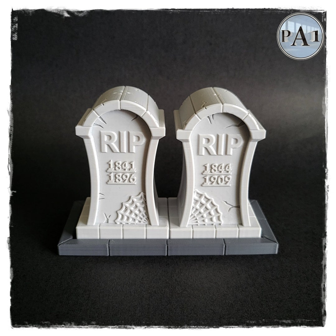 RIP Salt and Pepper Shakers 3D Printed PLA Filament - Etsy