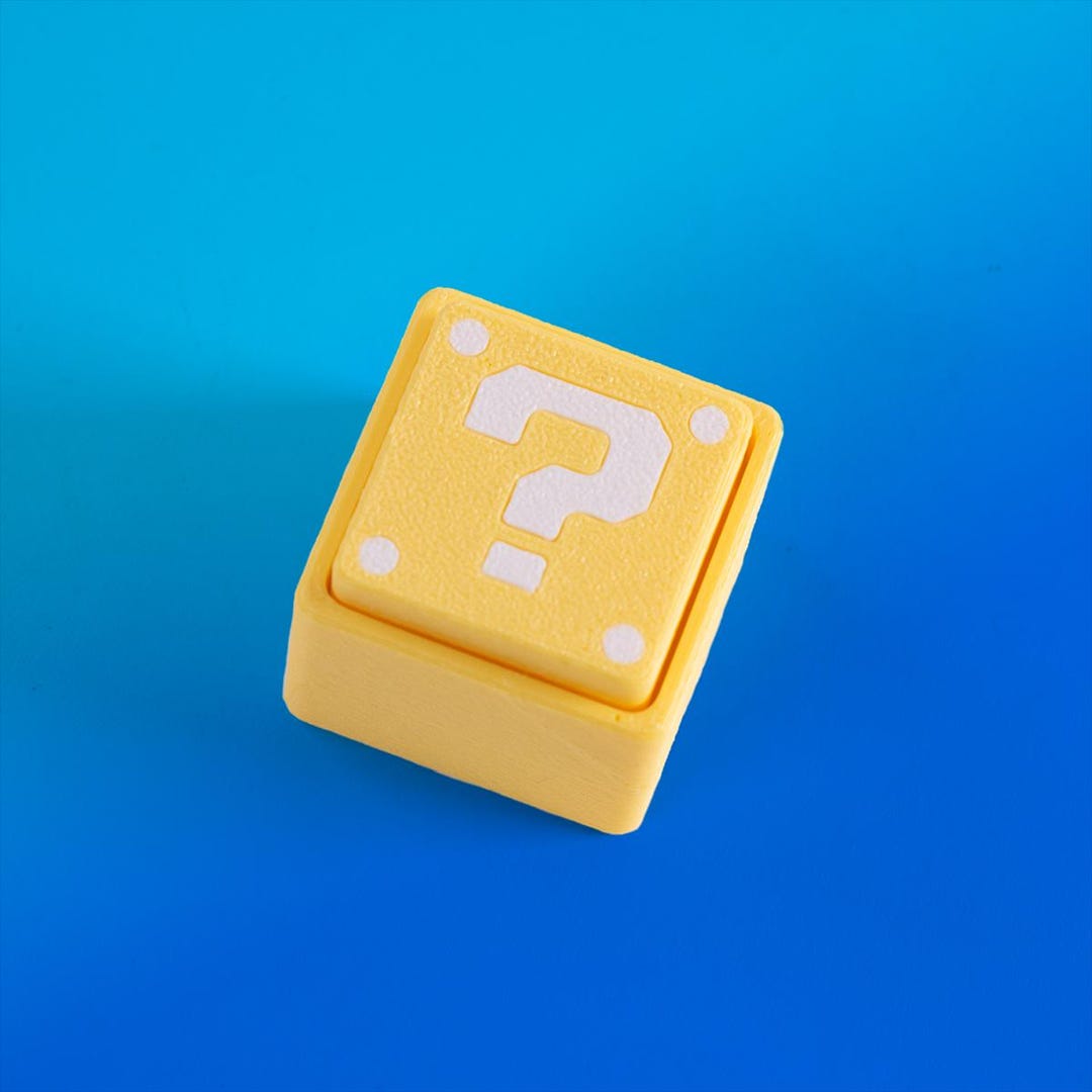 Mario Question Block Fidget Clicker: Gaming Stress Relief Toy - Etsy