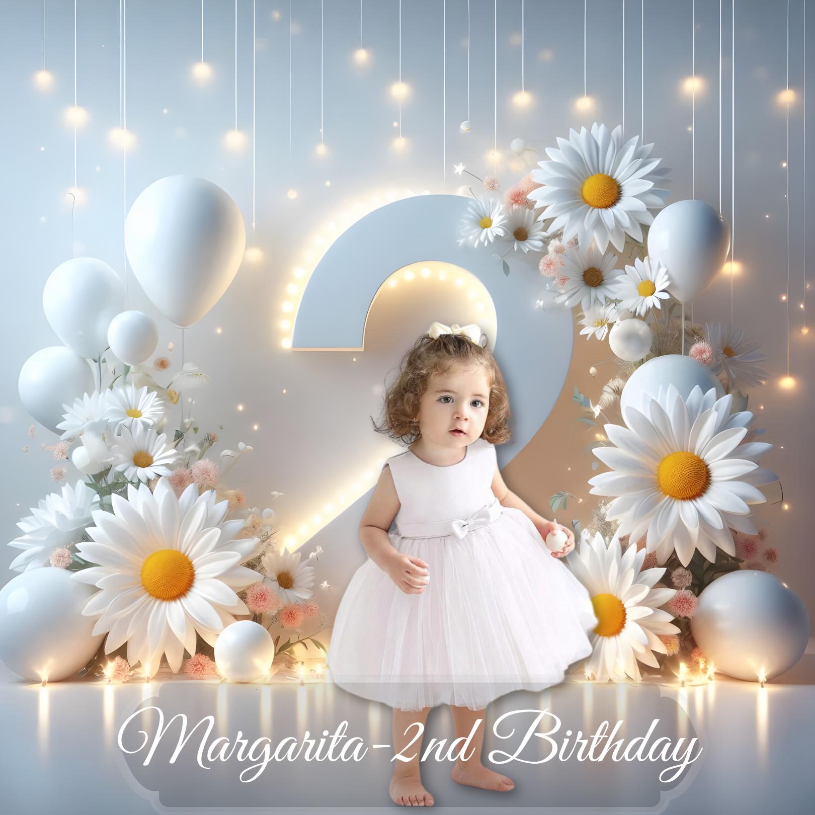 Daisy Flower Panels Digital Backdrops, Children's Photography Studio ...