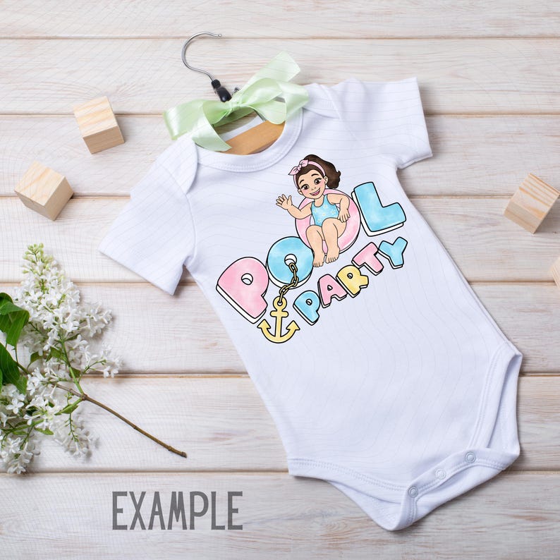 Ms Rachel Pool Party Clipart PNG, Ms Rachel Watercolor, Summer Clipart ...