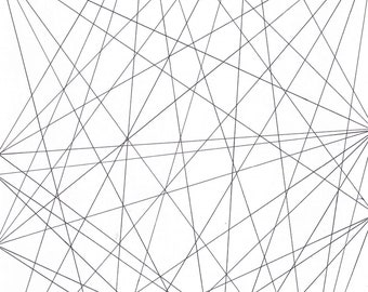 Hand Drawn Lines Coloring Page - Etsy