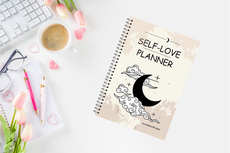 Self Love Planner With Inspirational Quotes L Daily Journal L ...