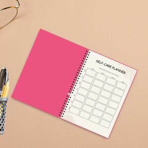 Self Love Planner With Inspirational Quotes L Daily Journal L ...