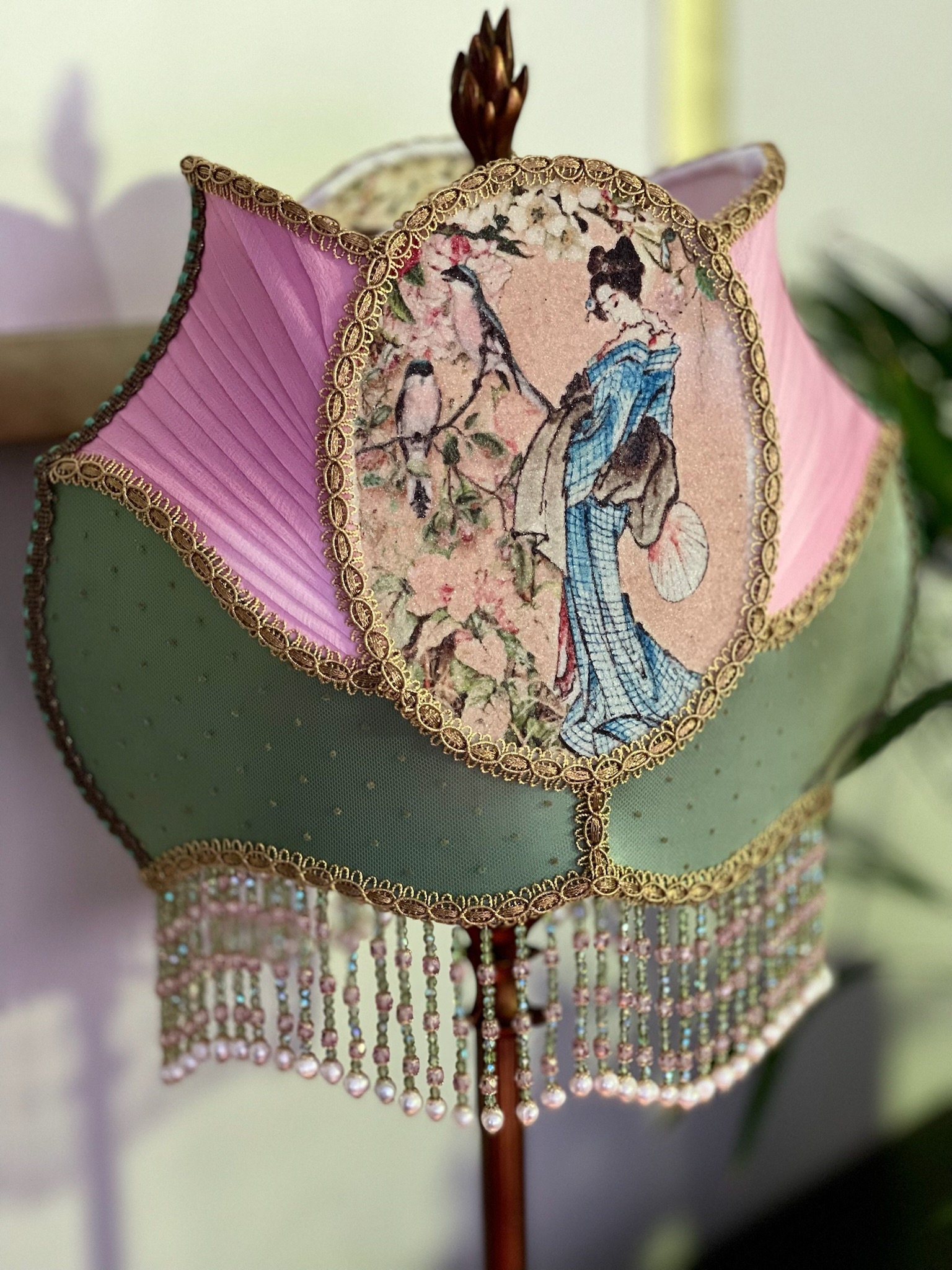 Handmade Victorian / Period Lampshade - Etsy