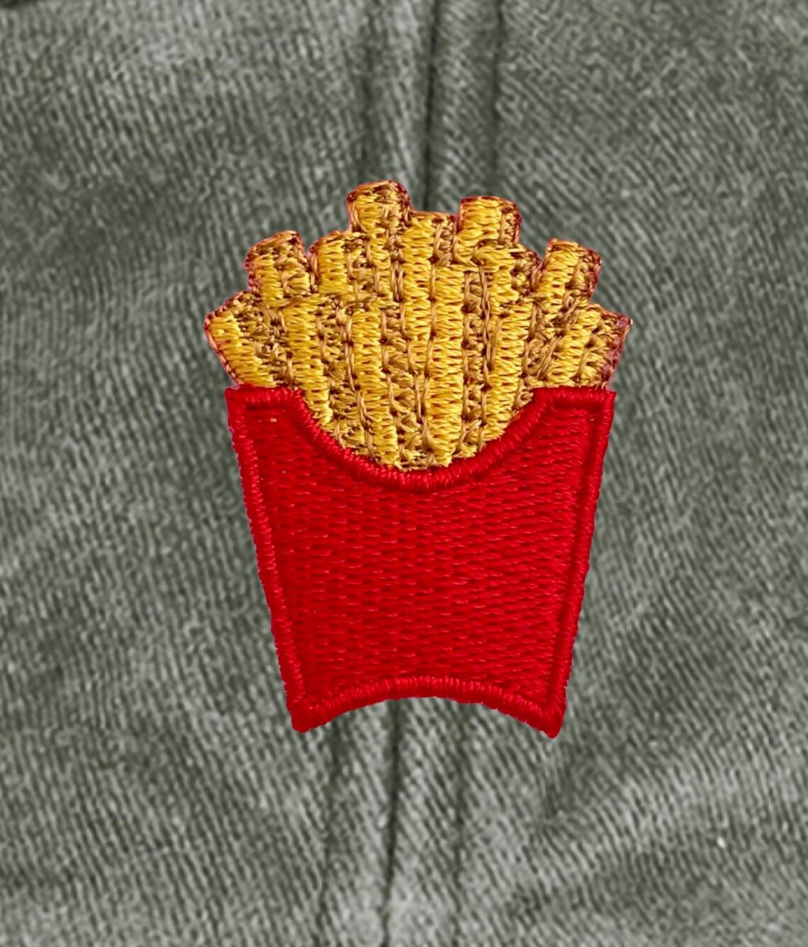 French Fries Embroidered Hat | Cute Fast Food Cap | Kawaii Streetwear ...