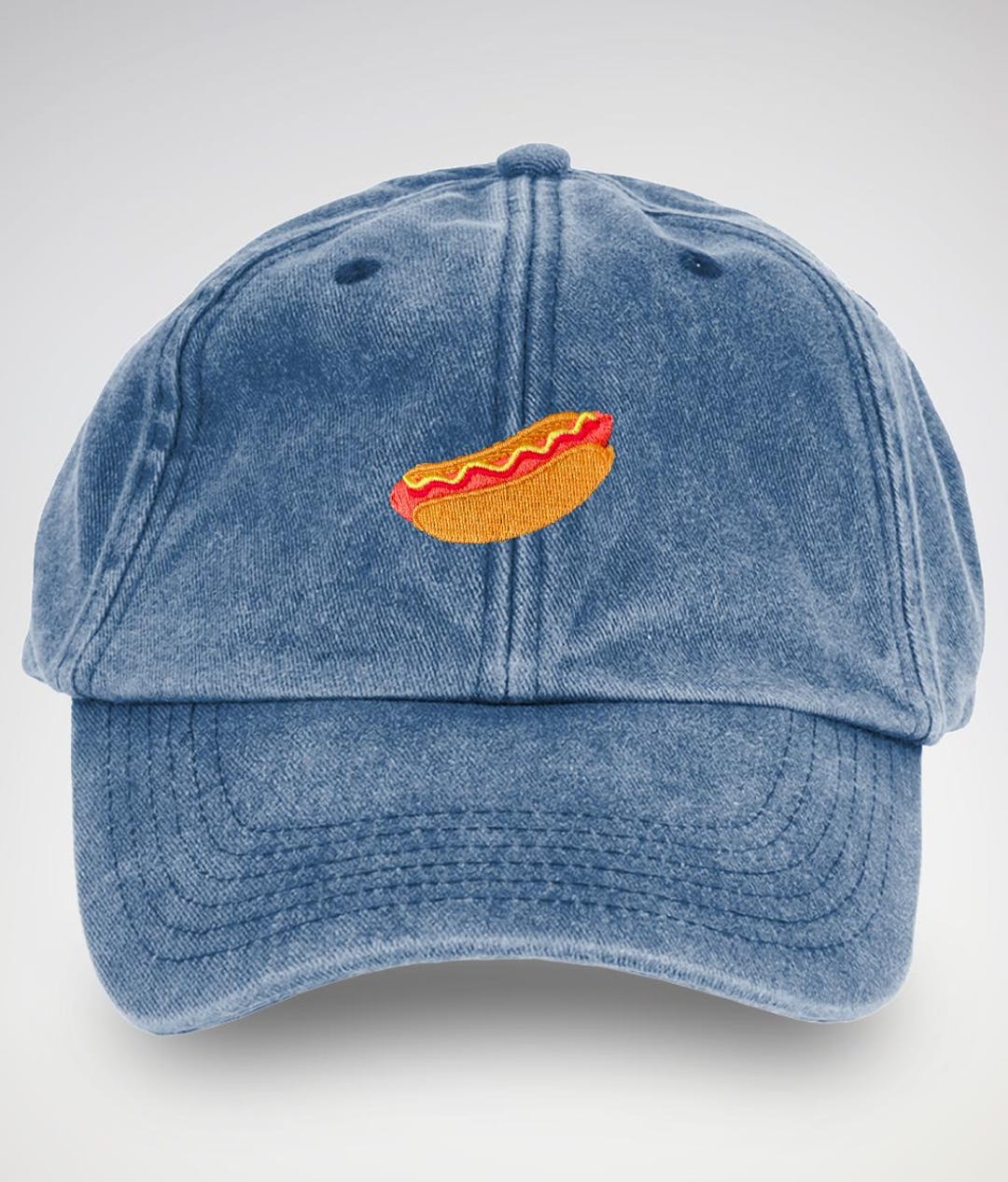 Embroidered Hot Dog Hat | Dad Cap | Dad Hat | Hot Dog Gift | Gift for ...