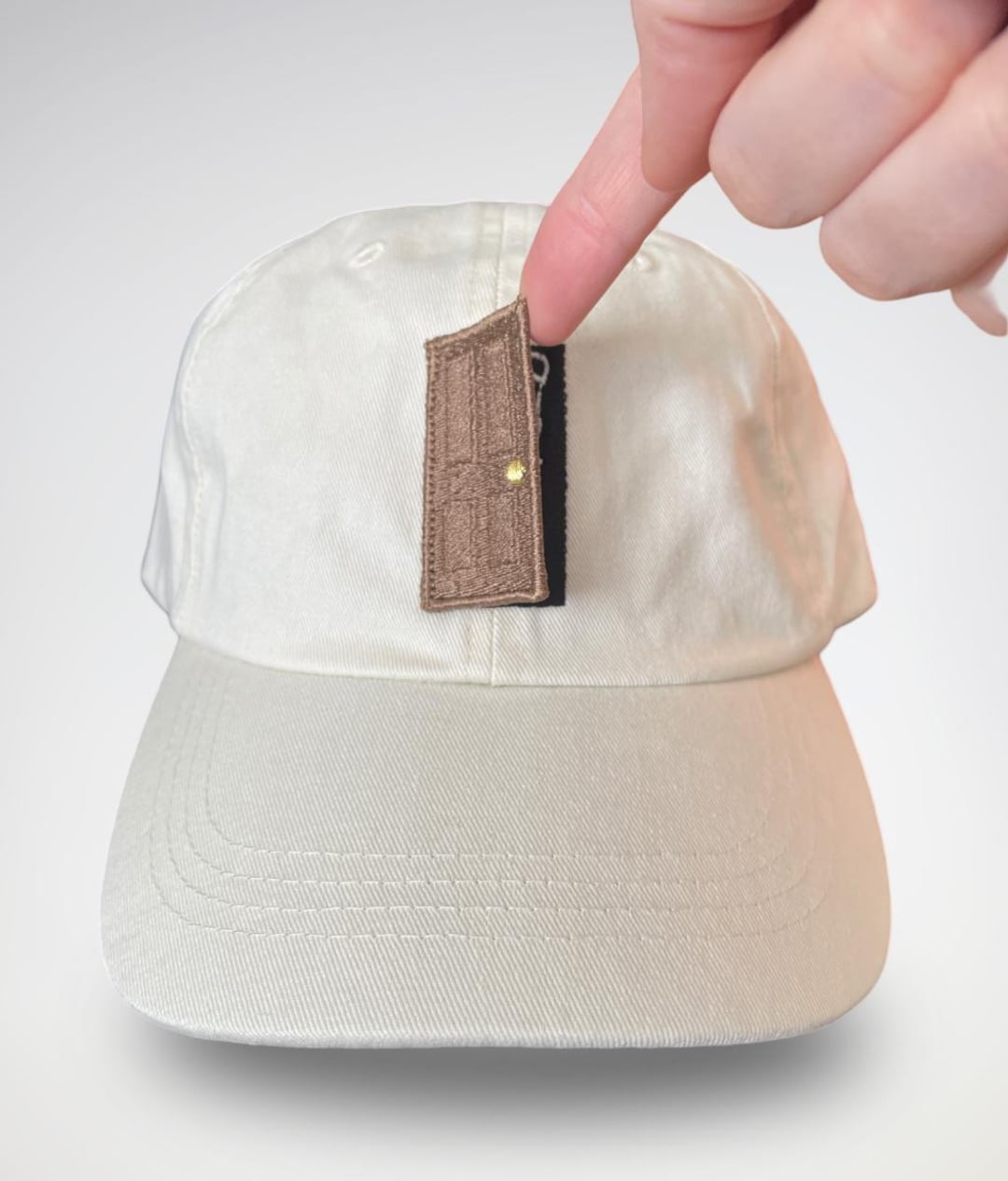 Embroidered Door Dad Hat | Funny Unhinged Secret Message Cap - Etsy