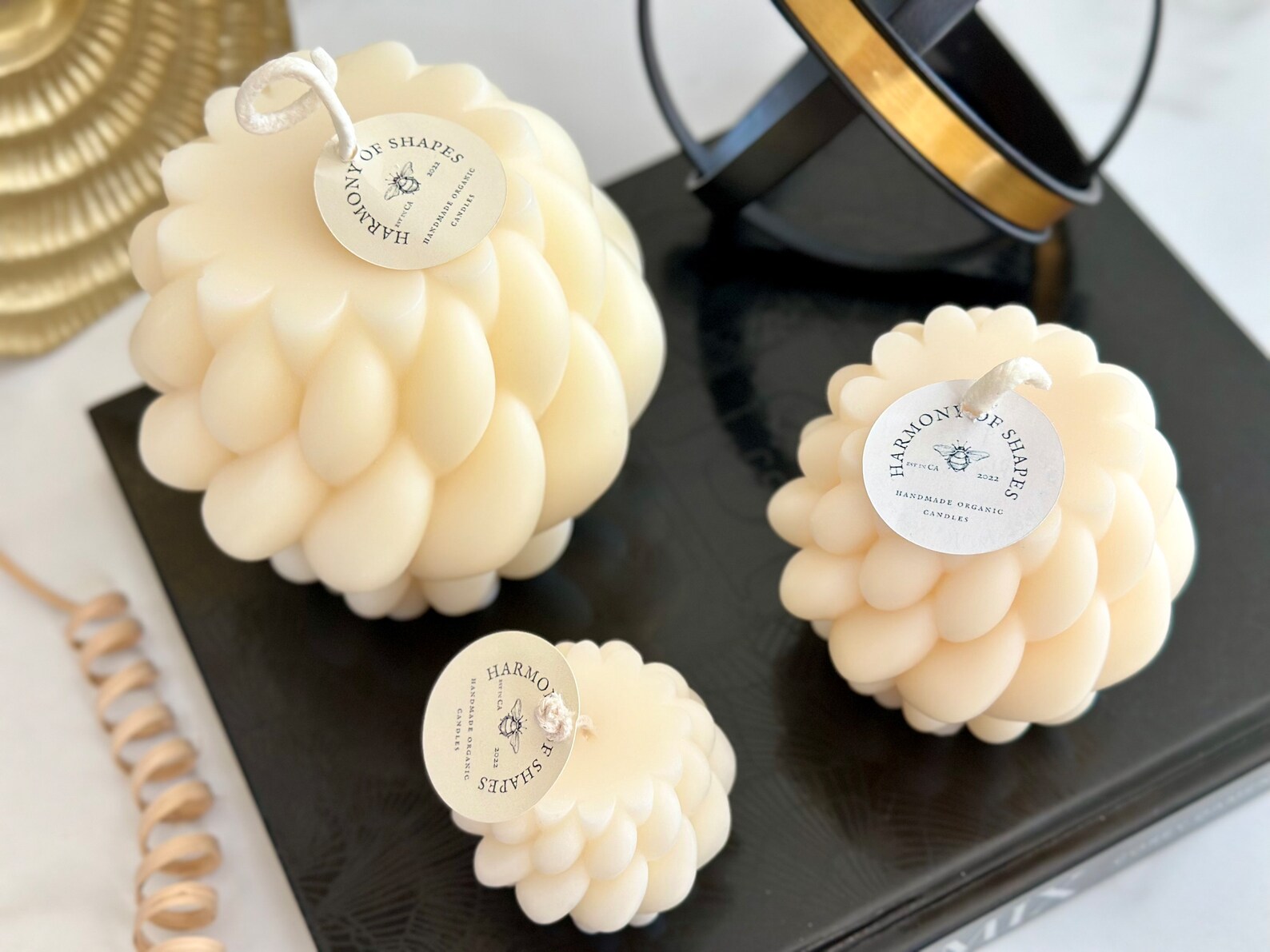 Huge Knot Candle, Chunky Yarn Shaped Candle, Knit Candle, Aesthetic ...