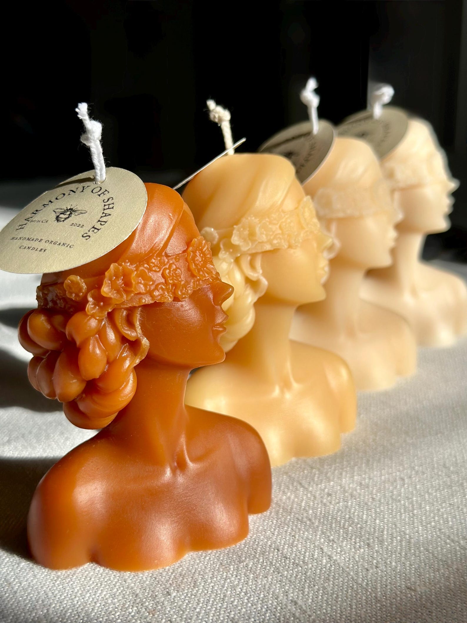 Blindfolded Woman Candle, Flower Lady Candle, Woman Body Shape Candle ...