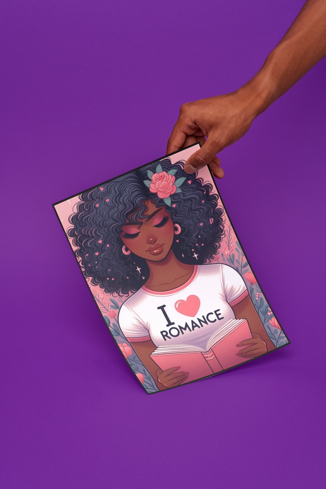 I Love Romance Kindle Clear Case Insert Printable - Etsy