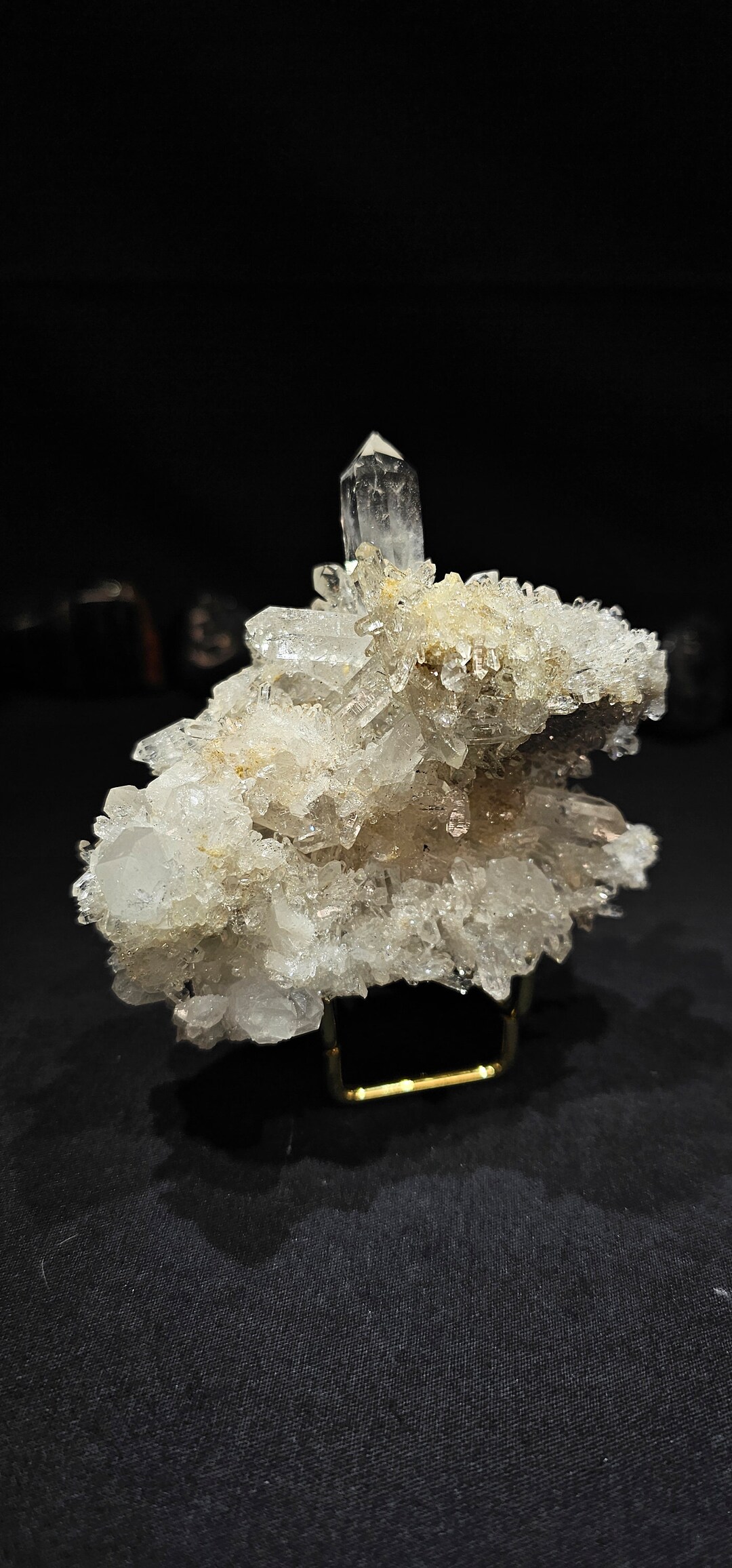 Lustrous Clear Quartz Cluster, Clear Quartz Tower, AAA+ Natural Raw ...