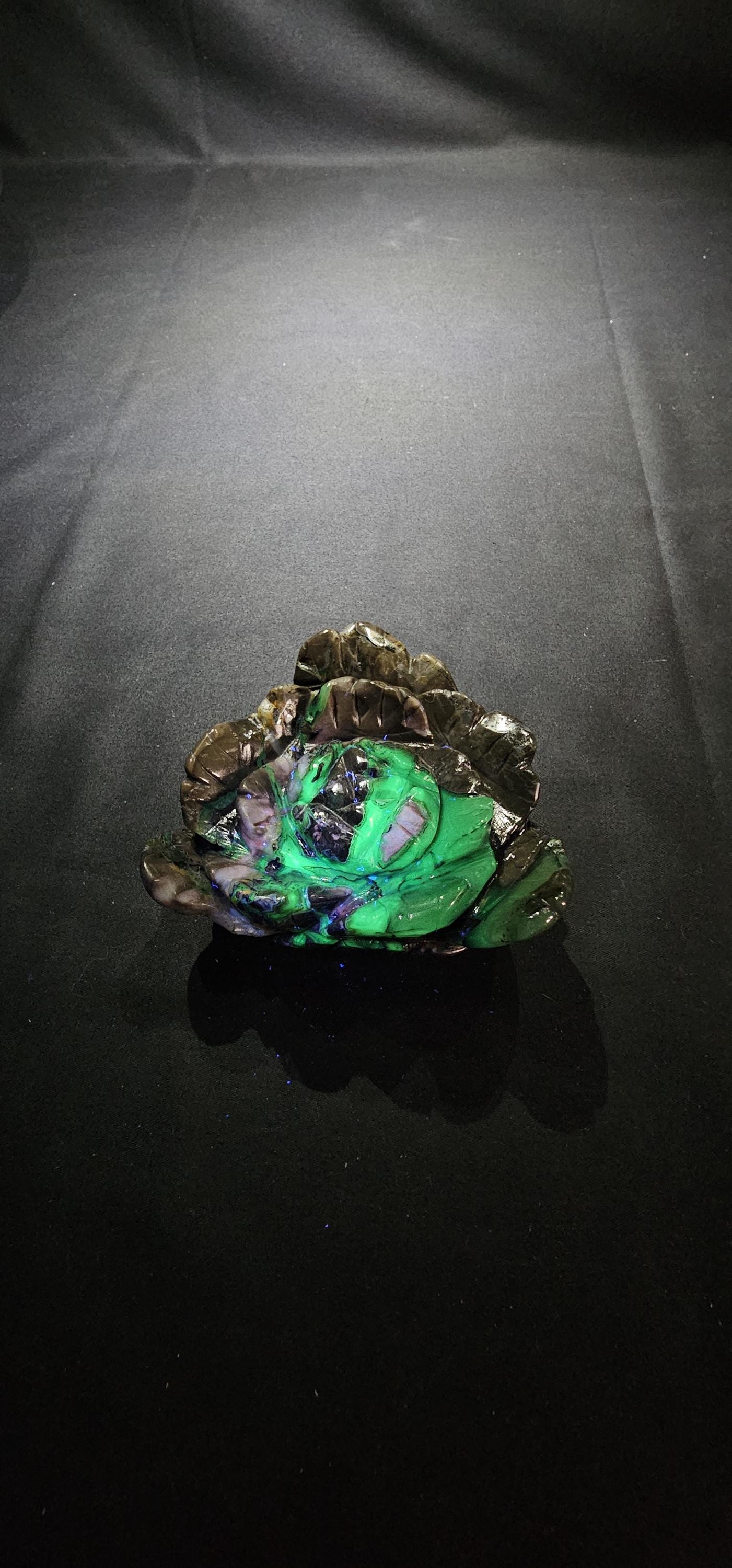 Volcano Agate Flower Unique Healing Crystal Natural Gemstone Decor ...