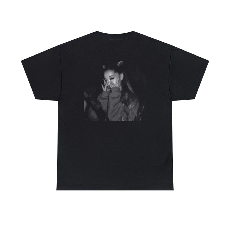 Ariana Grande Throwback Aesthetic Black Tee Comfy - Etsy