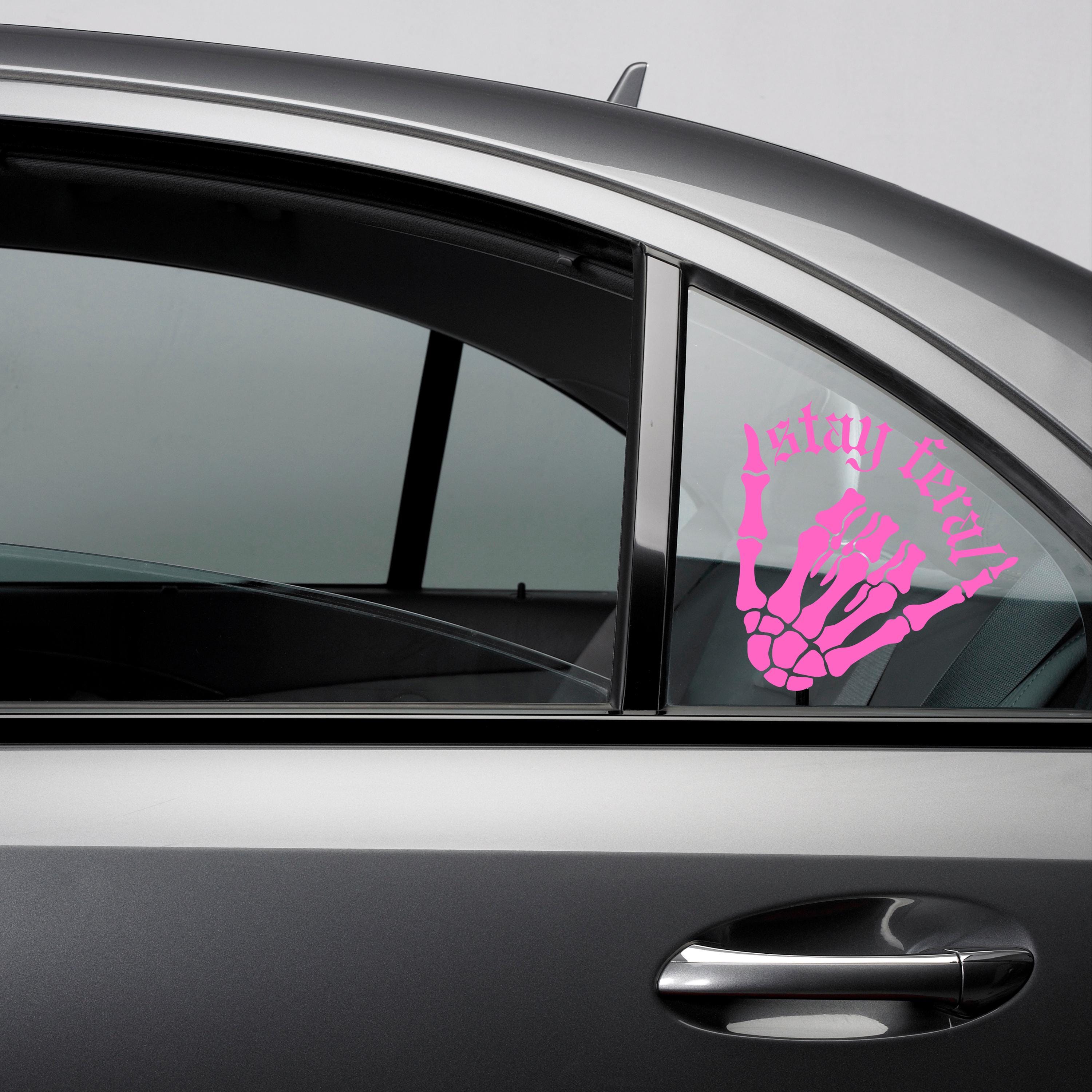 Stay Feral Skeleton Hand SVG: Goth Car Decal (digital Download) - Etsy