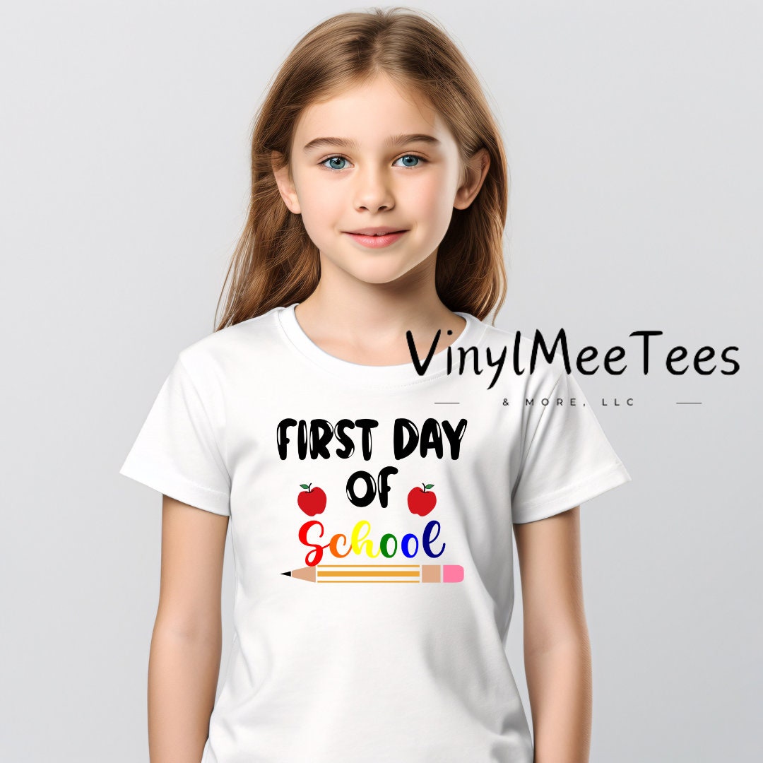 First Day of School Rainbow Colors, Back to School, Preschool-6th Grade ...