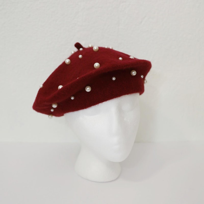 Embellished Beret - Etsy