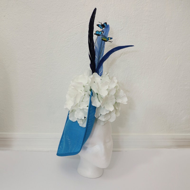 Light Blue Derby Hat - Etsy