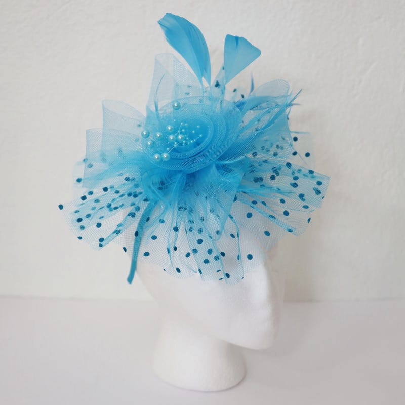 Light Blue Derby Hat - Etsy