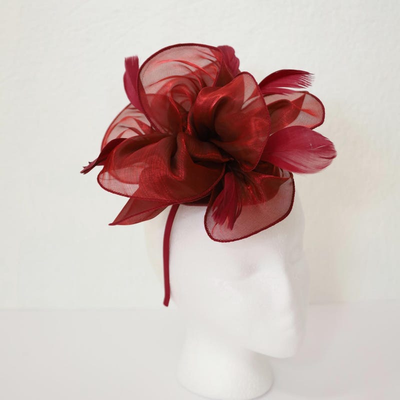 Velvet Fascinator Headbands - Etsy