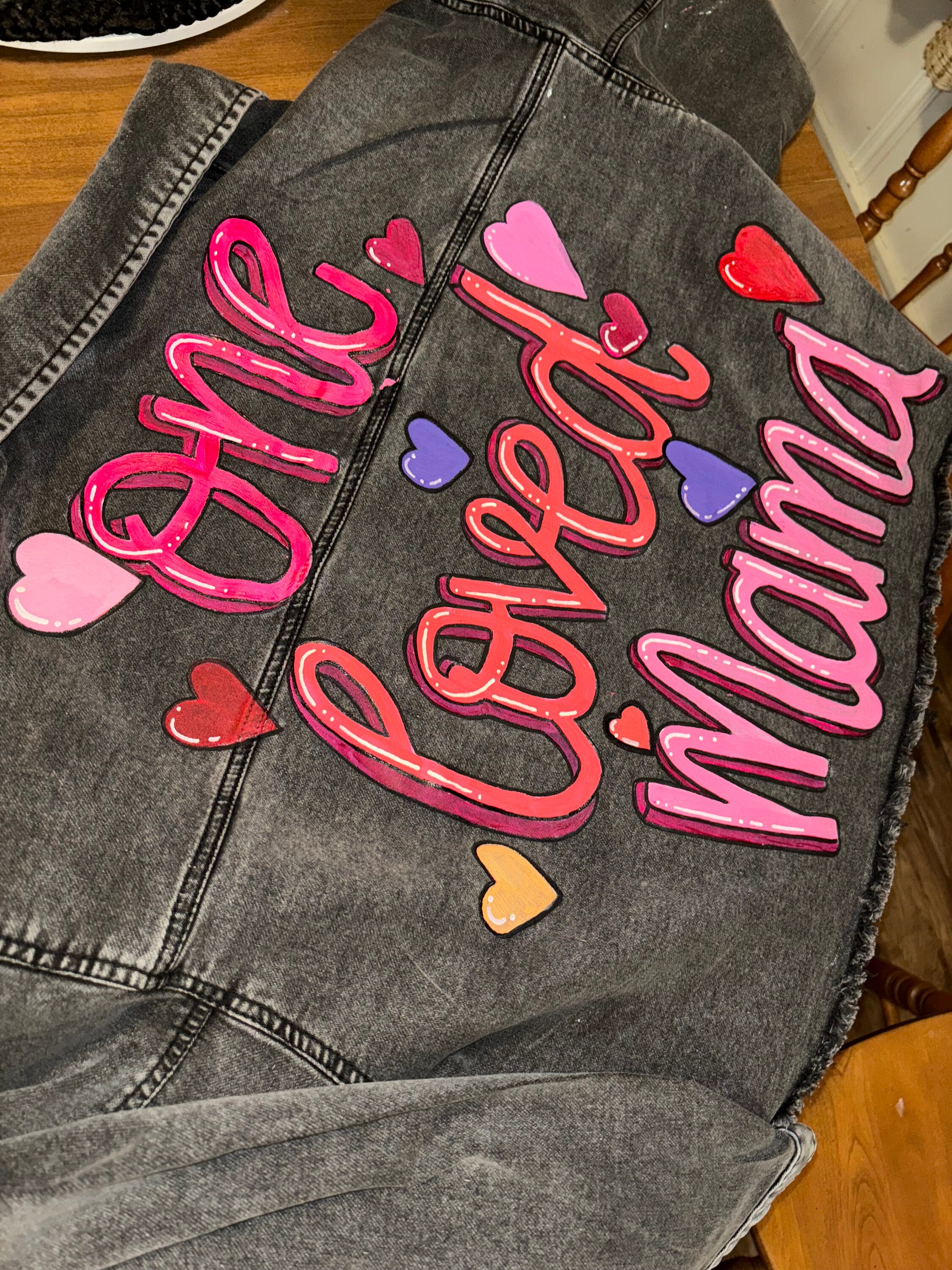 Hand Painted Jean Jackets - Etsy