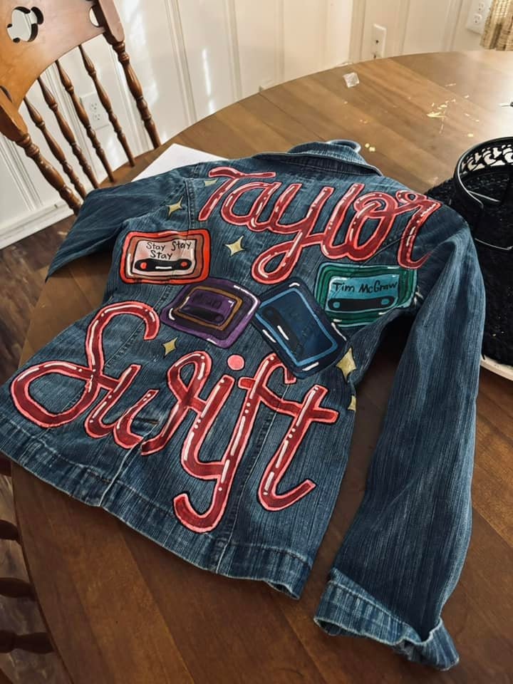 Hand Painted Jean Jackets - Etsy