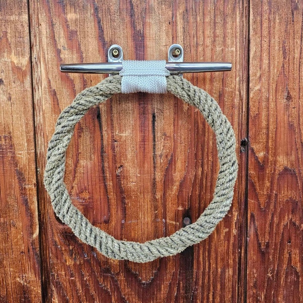 Rope Towel Holder - Etsy