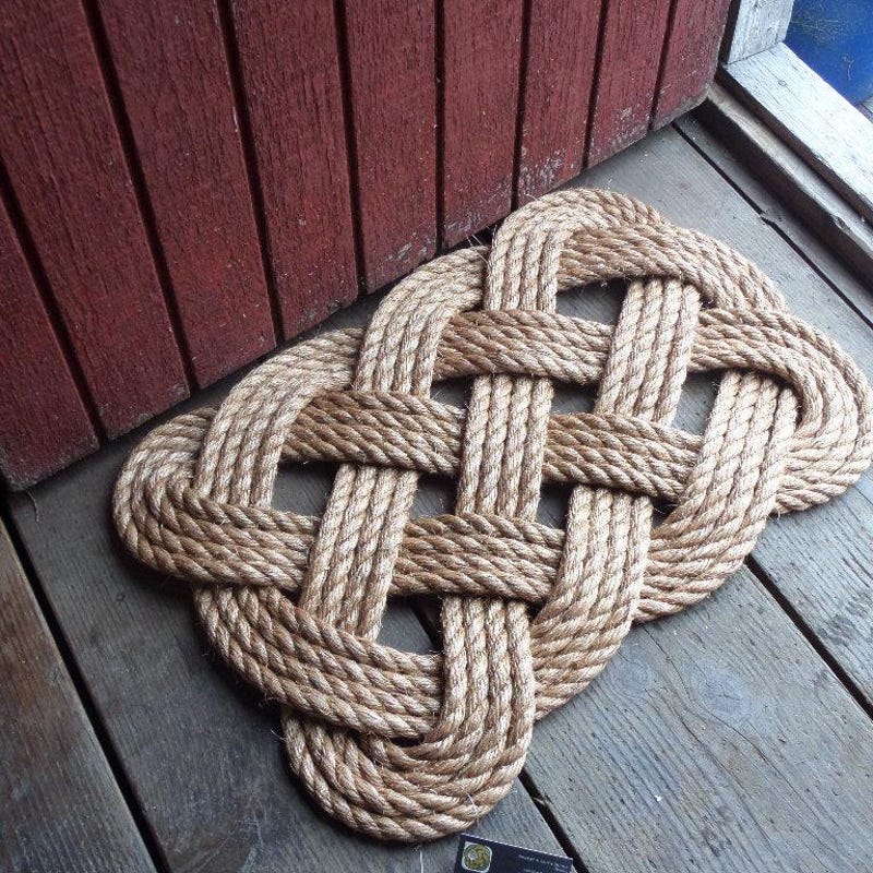 Manila Rope Rug - Etsy