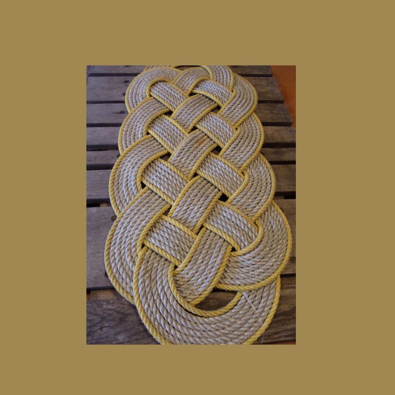 Rope Rug - Etsy