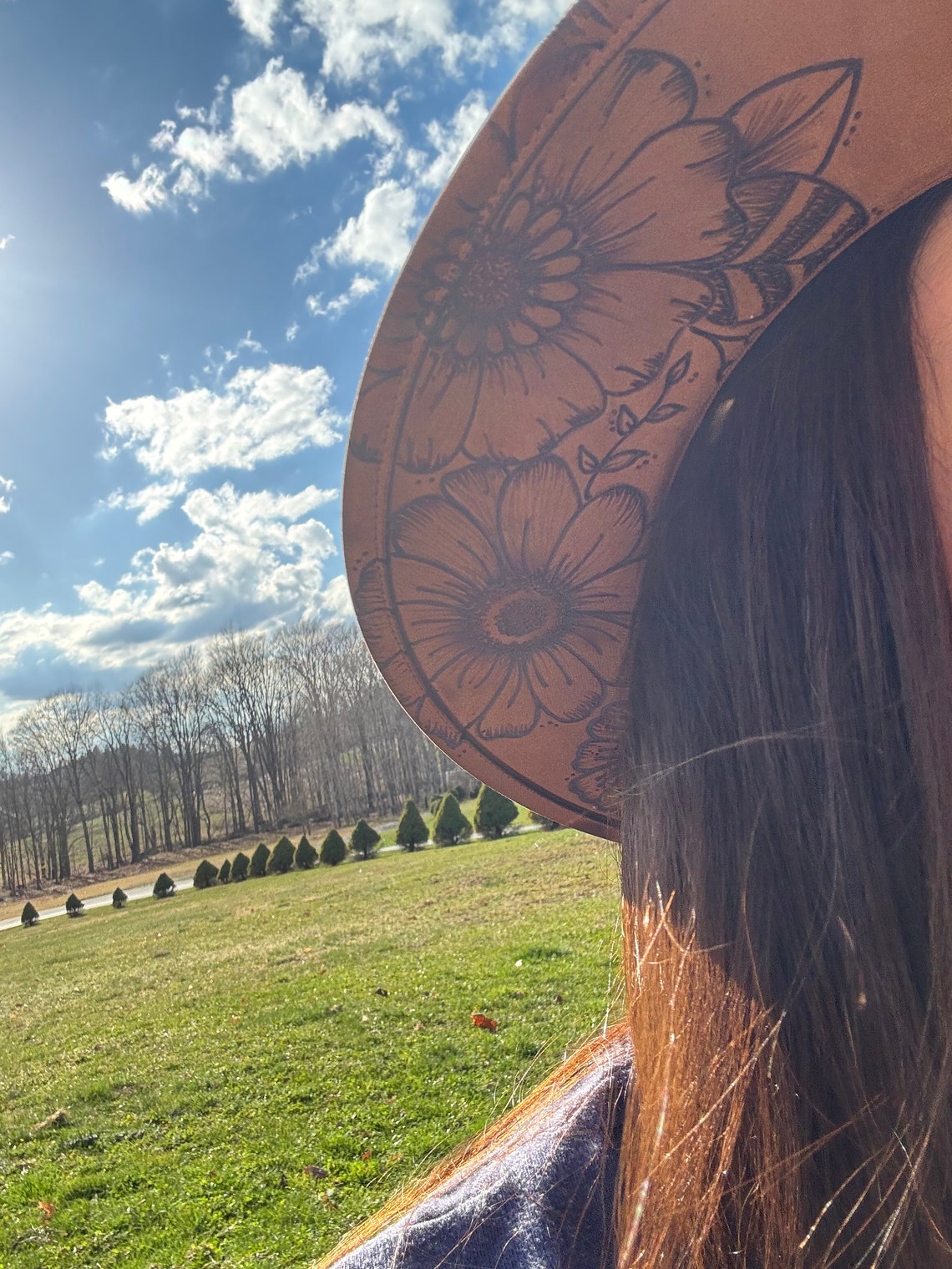 Oh Hon-nay custom Burned Hat - Etsy