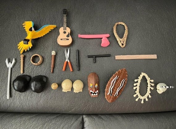 WWF HASBRO Lot of 21 Repro Accessories WWE Etsy