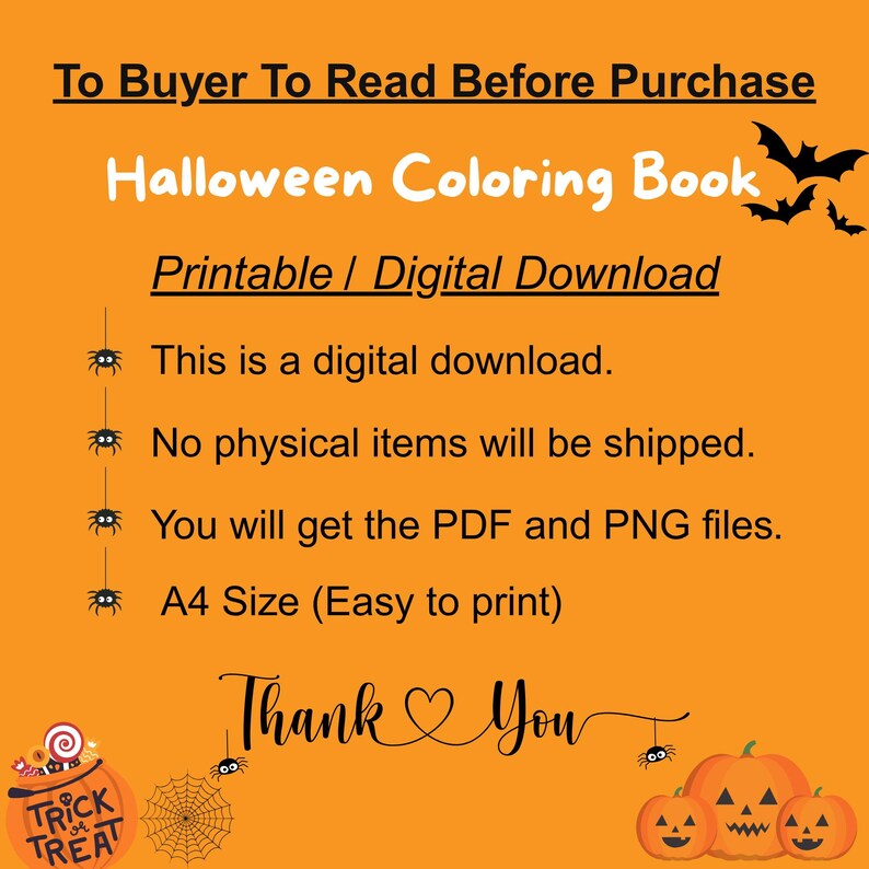 Halloween Coloring Pages for Kids Printable Spooky Activity Sheets Fun ...