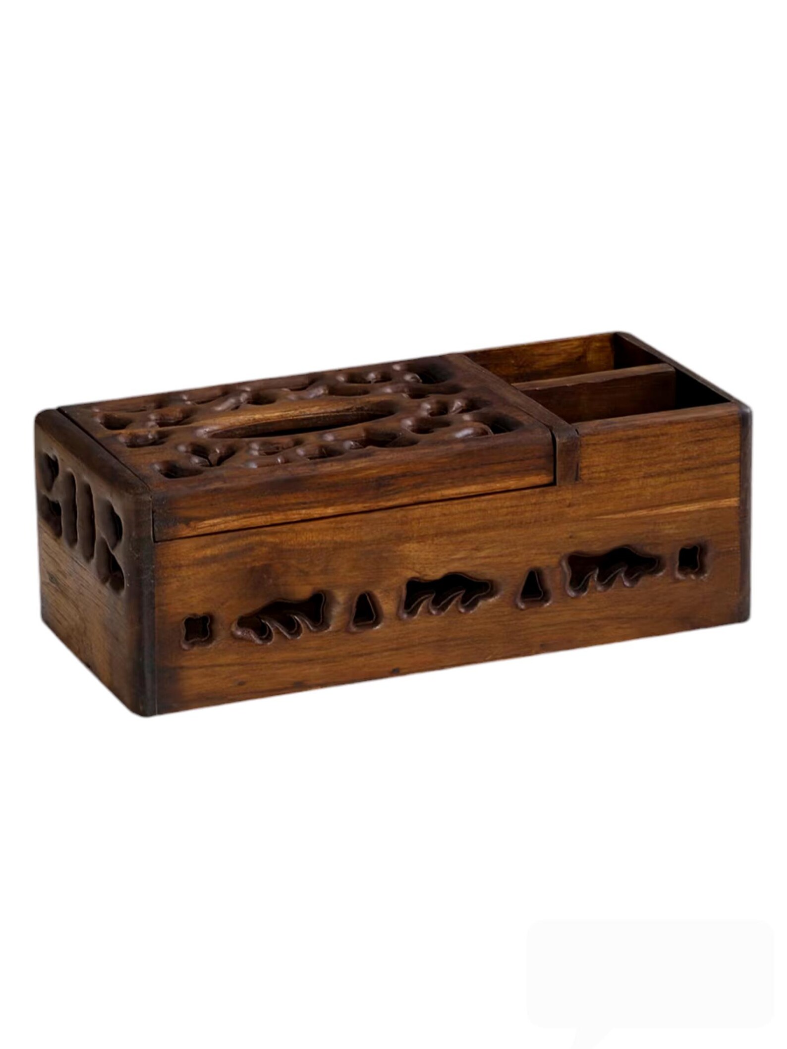 Teak Wood Multi-purpose Storage Box - Etsy