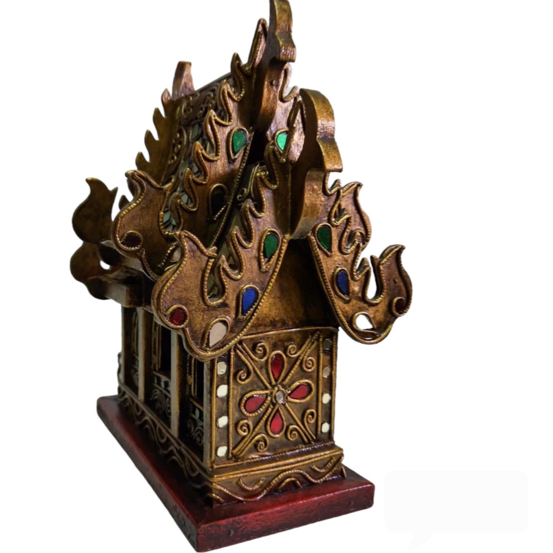 Handcrafted Thai Spirit House for Blessings and Protection - Etsy