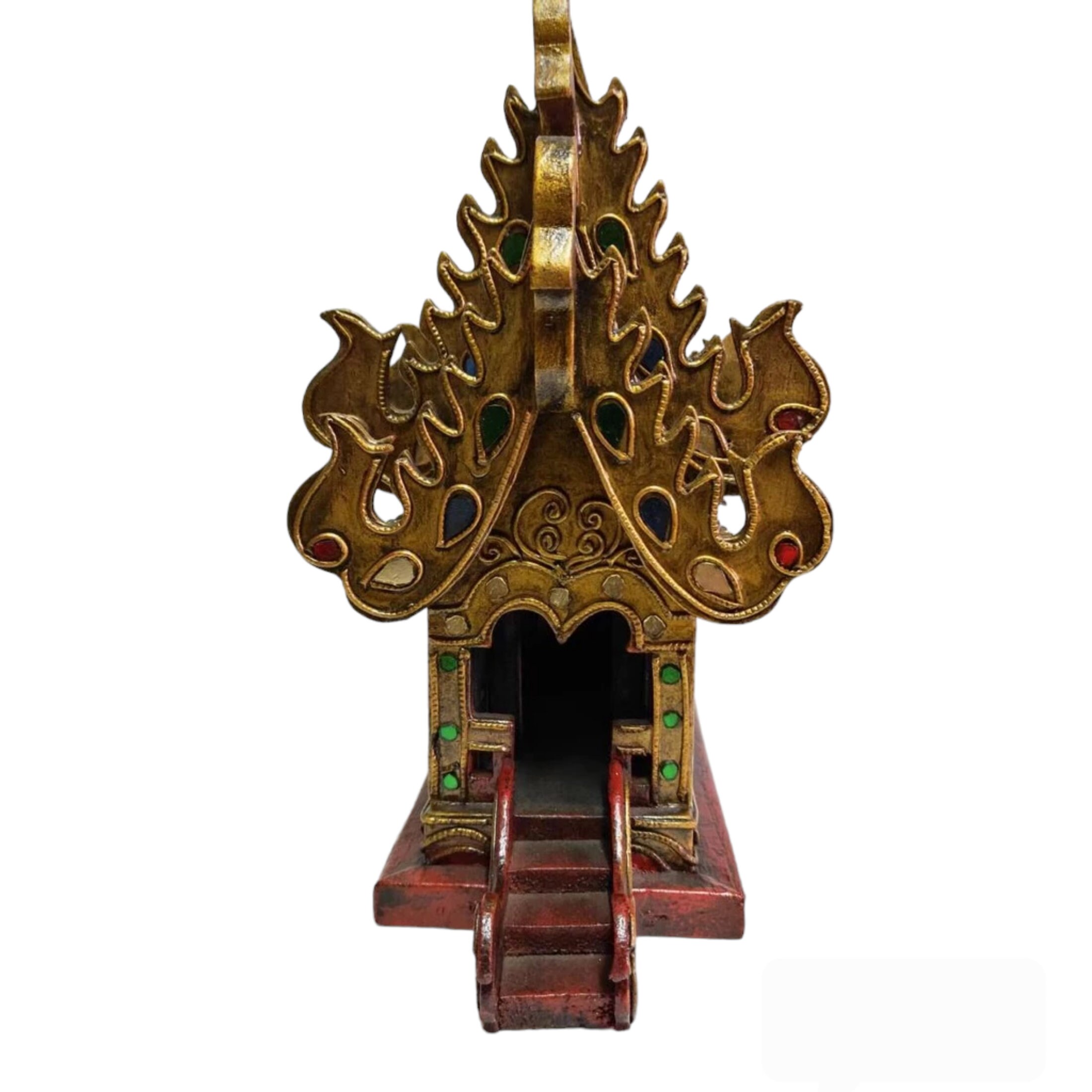 Handcrafted Thai Spirit House for Blessings and Protection - Etsy