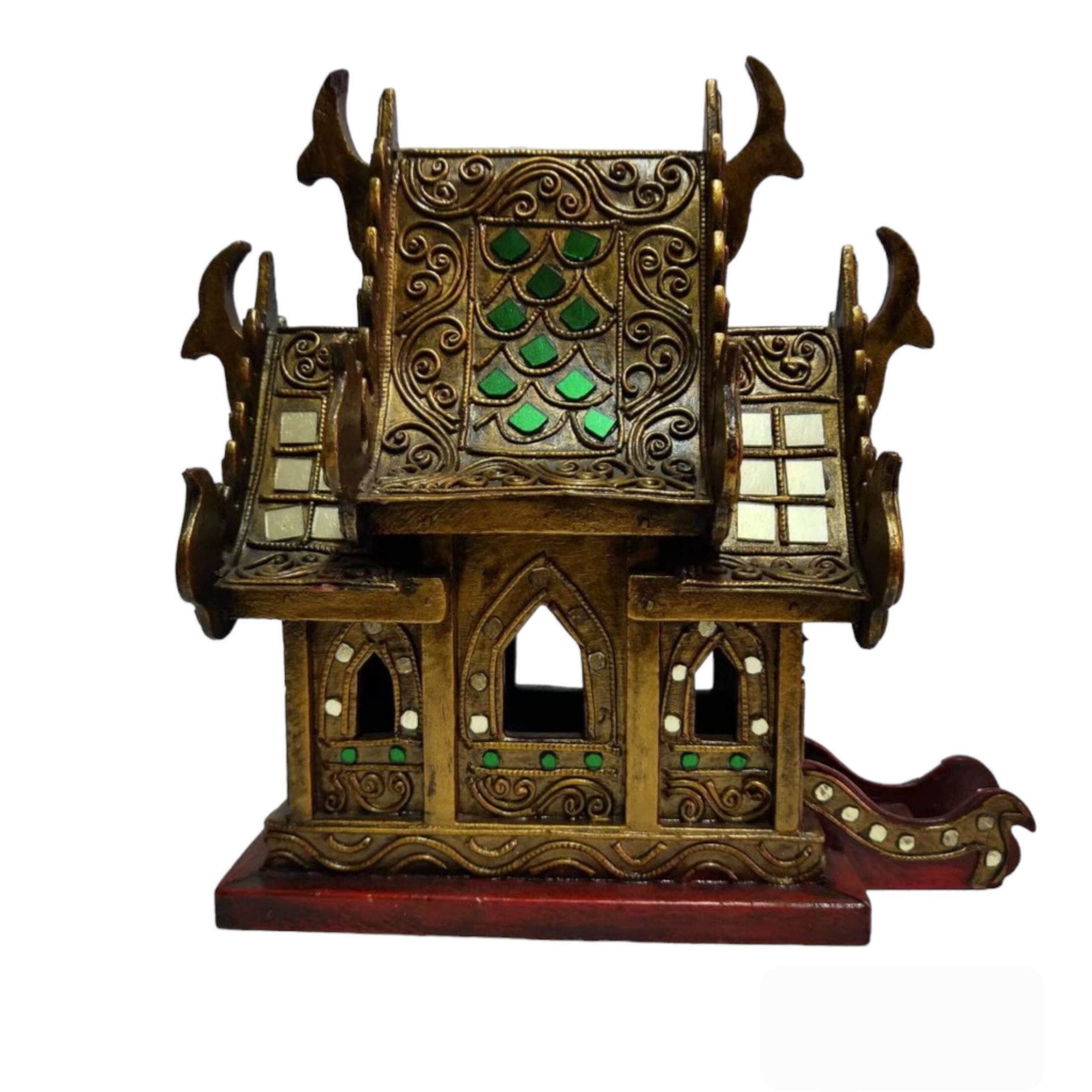 Handcrafted Thai Spirit House for Blessings and Protection - Etsy