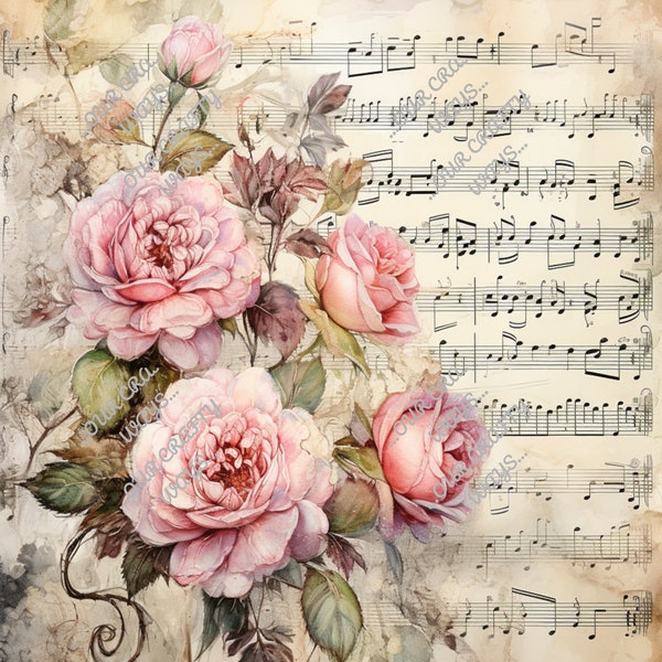 Decoupage Paper - Etsy