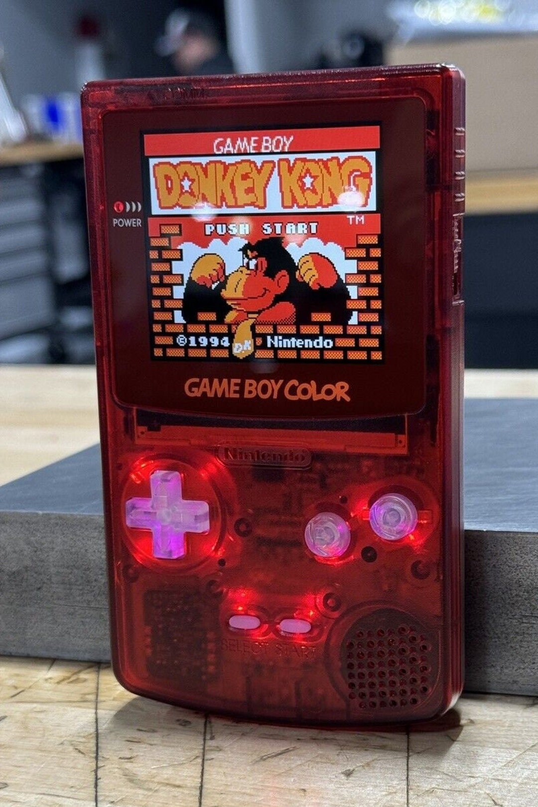 Funnyplaying Retro Pixel IPS Q5 Game Boy Color With Laminated Lens ...