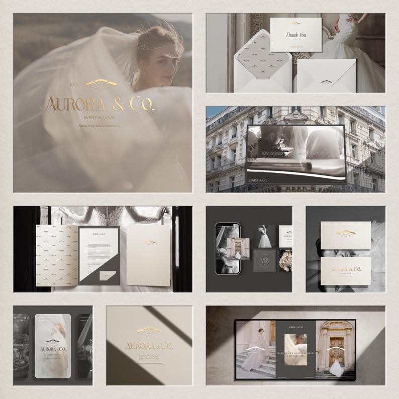 Custom Feminine Brand Identity Design: Modern Logo & Branding Package ...