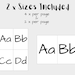 Alphabet Flash Cards ABC Flash Cards, Educational Cards, A-Z Cards ...