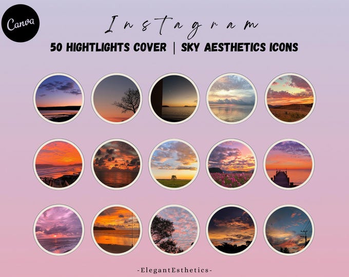 30 Coral Reef Instagram Highlight Covers | Blue Ocean Sea Pastel Coral ...