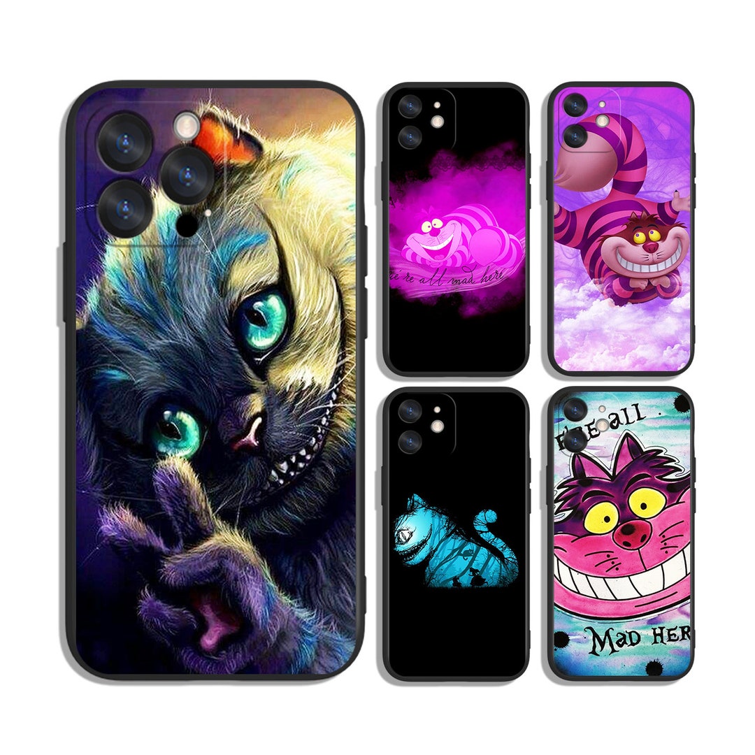 Alice in Wonderland Cheshire Cat Smile Protective Cases for Samsung S24 ...
