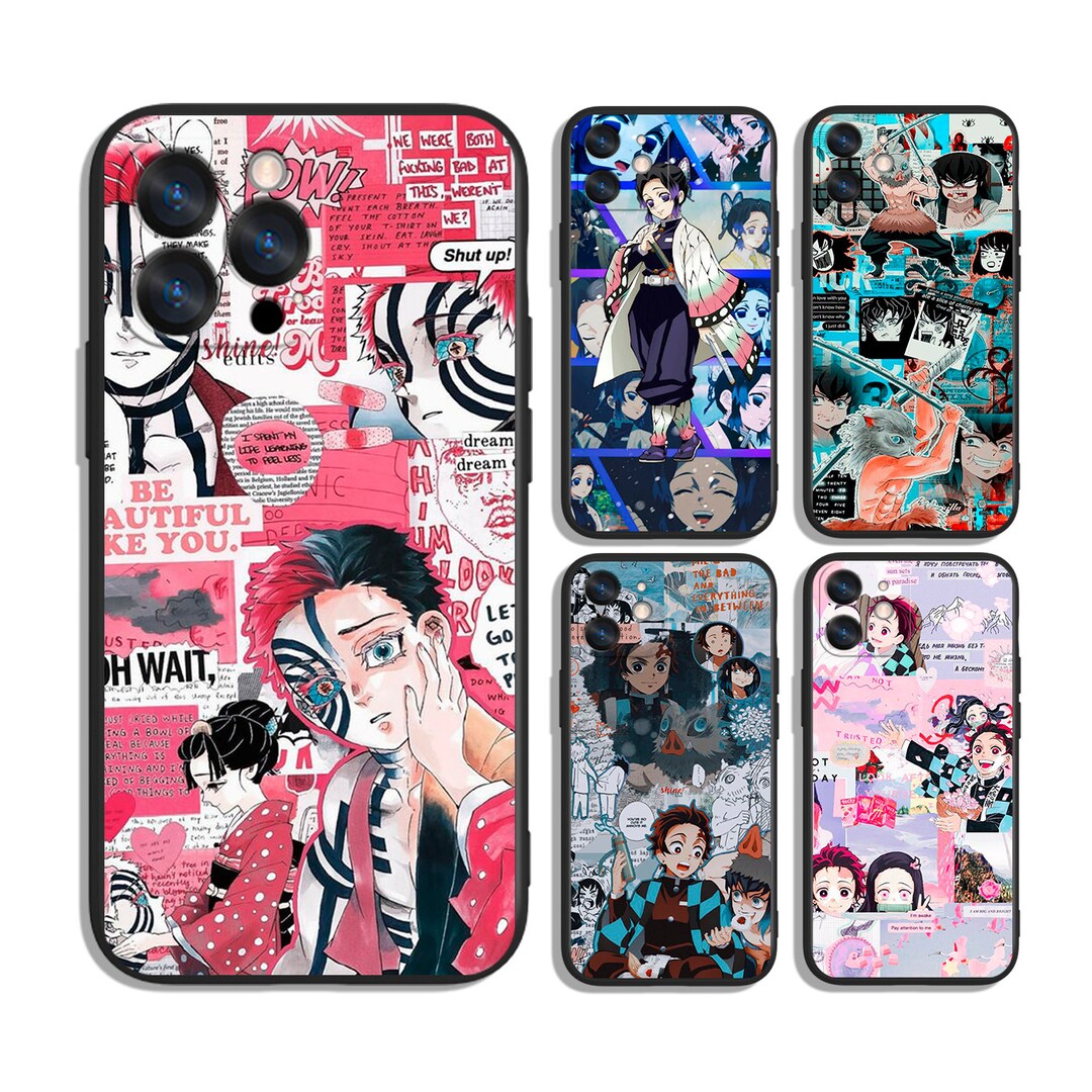 Japanese Anime Manga Cases for Samsung S24 S23 S22 A25 A15 A14 A54 A53 ...