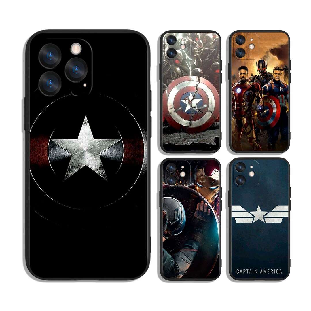Captain America Protective Cases for Samsung S24 S23 S22 A55 A25 A15 ...